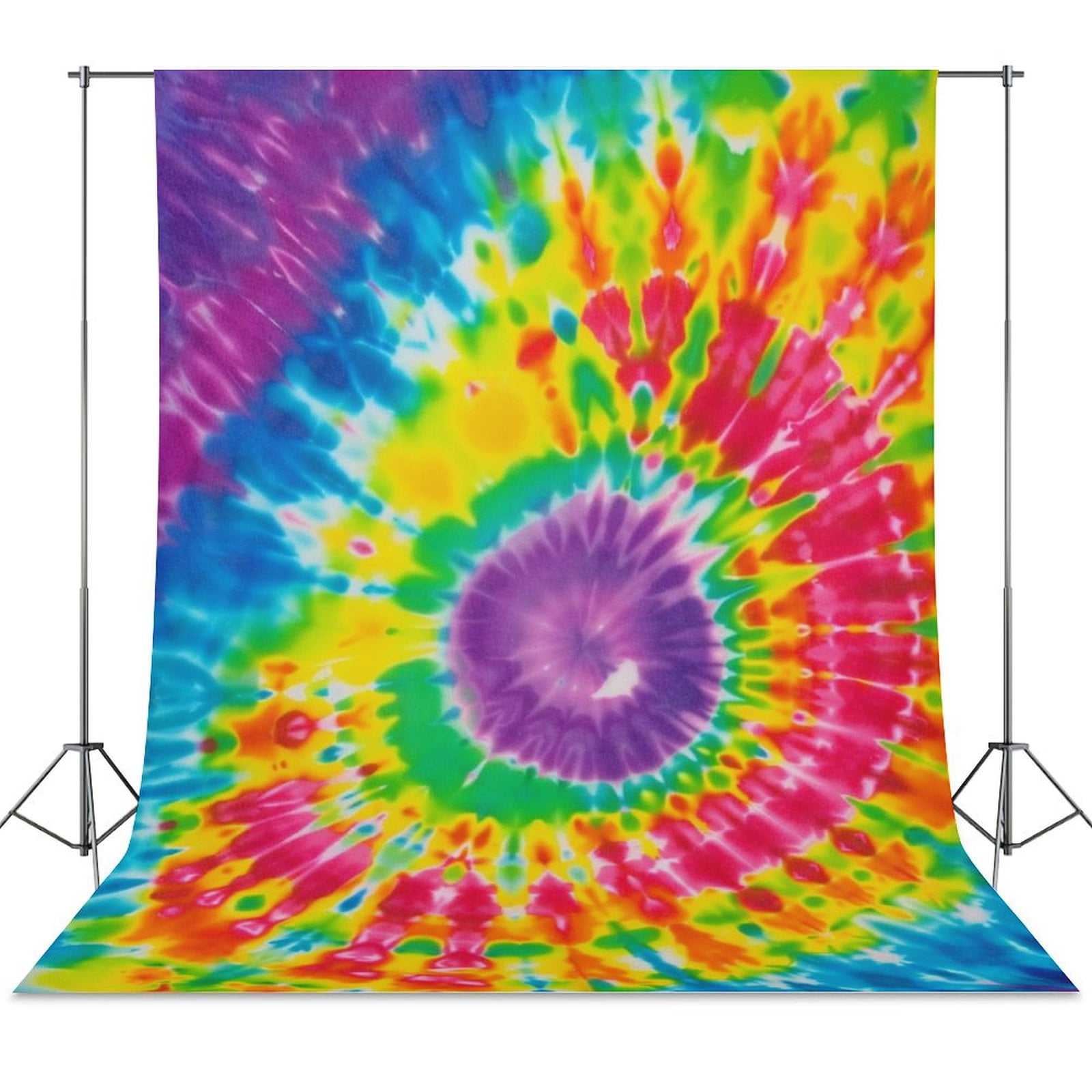 Colorful Swirls Tie-dye Backdrops for Photography for Party Backdrop ...