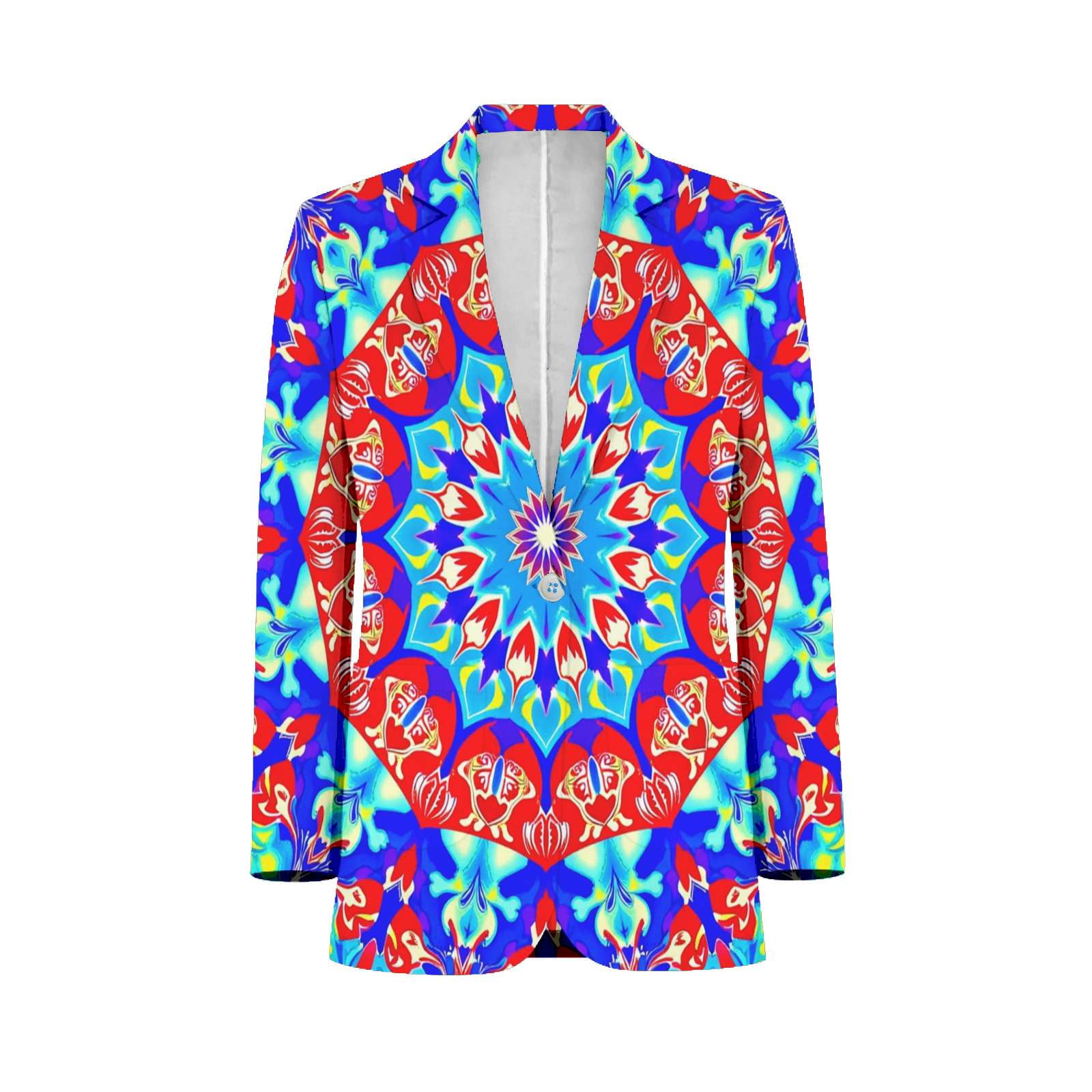 Colorful Symmetrical Artistic Pattern Design Customized Men's Suits ...