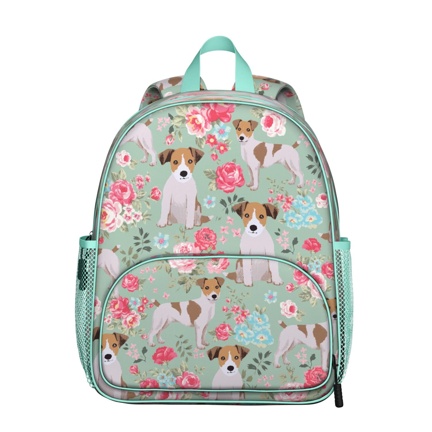 Colorful Symmetrical Plaid Stripes Adjustable Breathable Padded Daypack ...