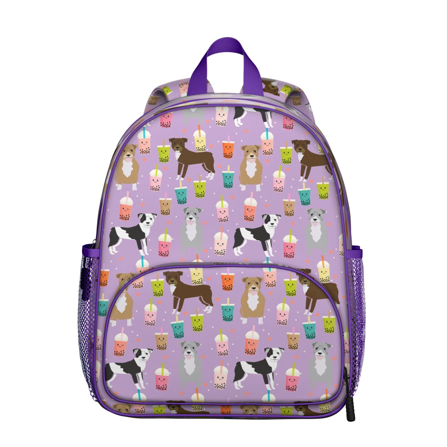 Colorful Symmetrical Plaid Stripes Adjustable Breathable Padded Daypack ...