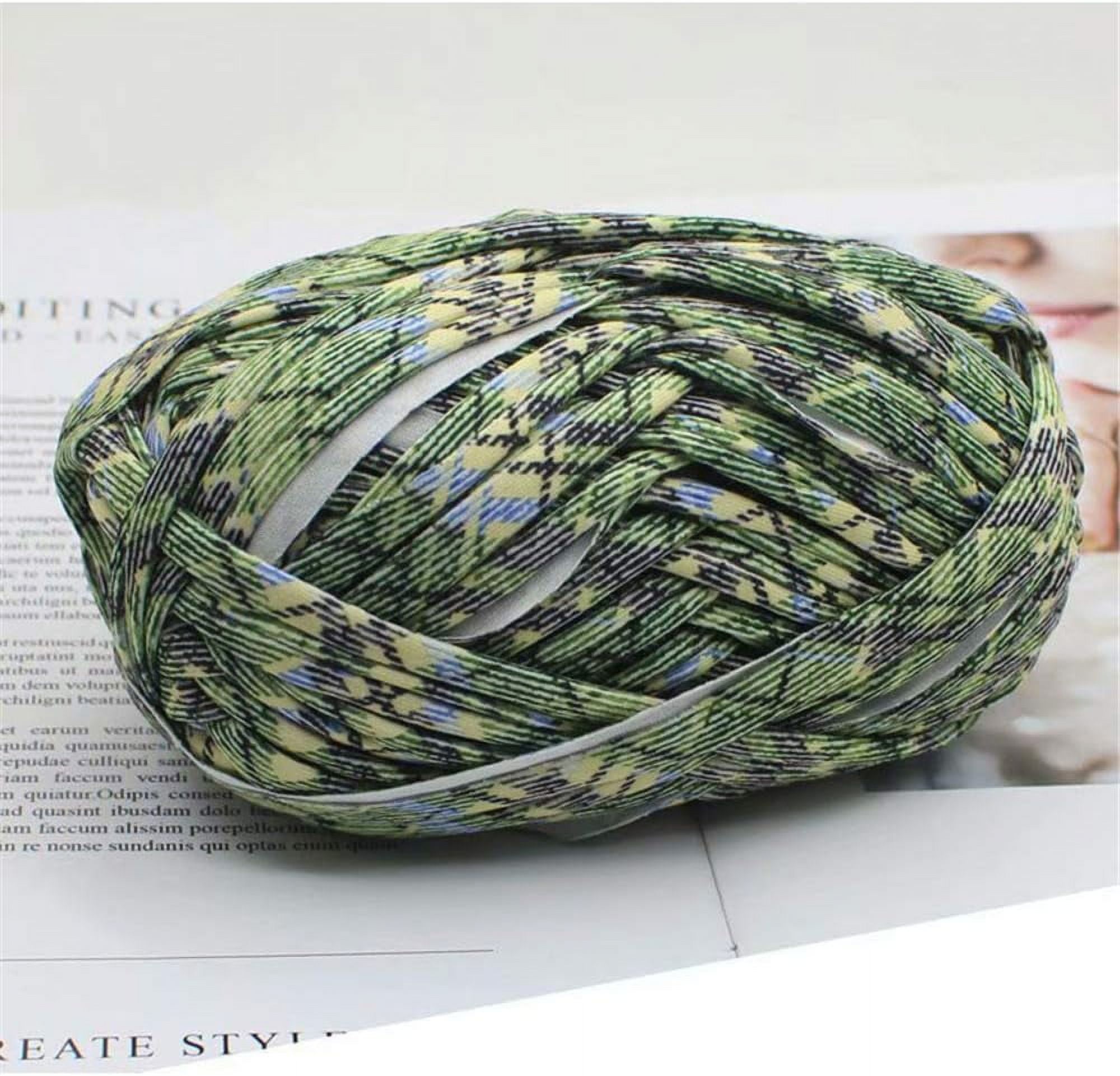 Colorful T-Shirt Yarn Knitting Yarn Fabric Crochet Cloth for DIY ...