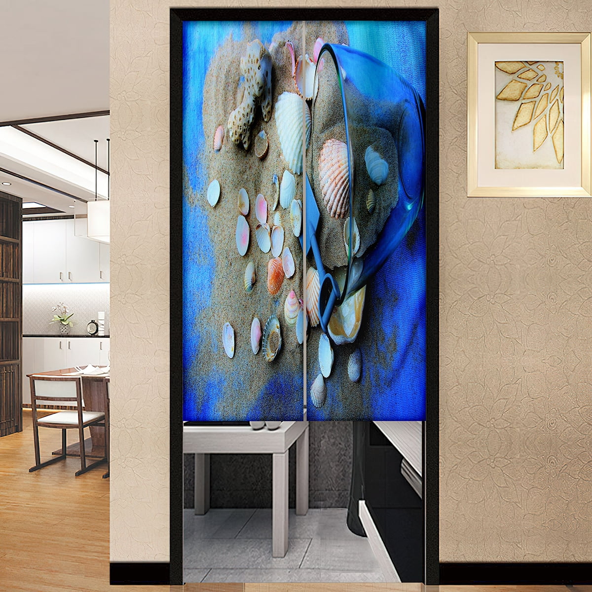 Colorful Tekstura Rakushki Korally Door Curtain Shells Sand Partition ...