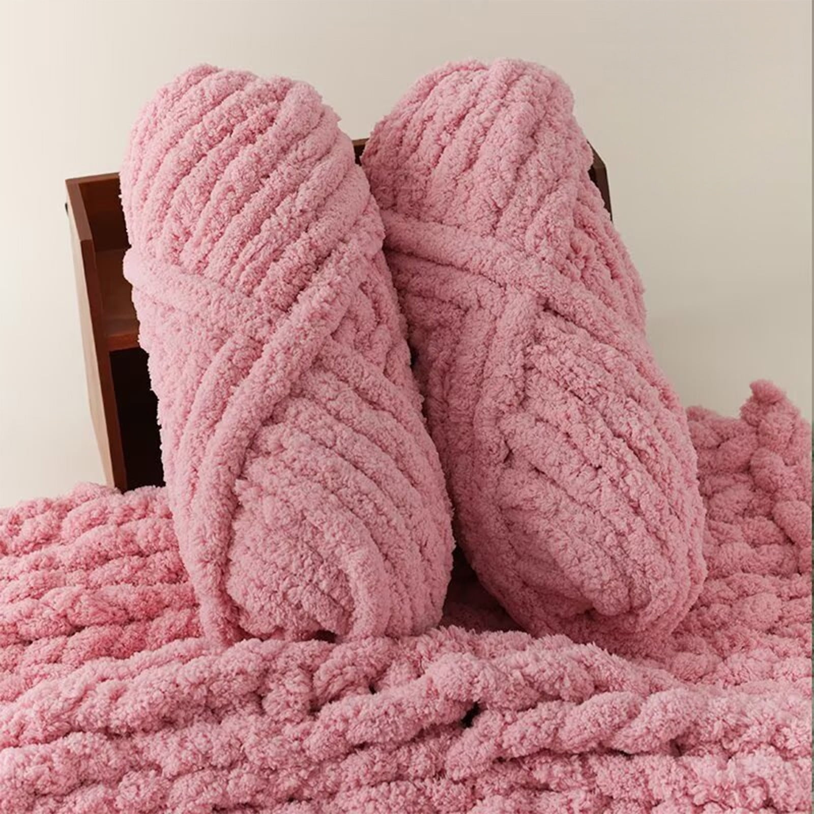 Colorful Thick Yarn, Versatile Knitting Yarn, Durable Crochet Yarn ...