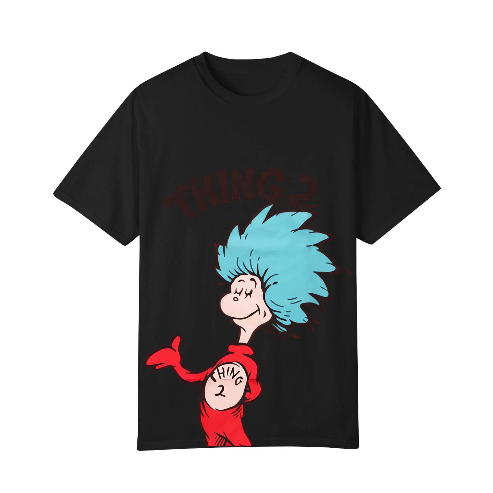 Colorful Thing 1 and Thing 2 Shirts - Dr. Seuss Book Week Costume Tees ...