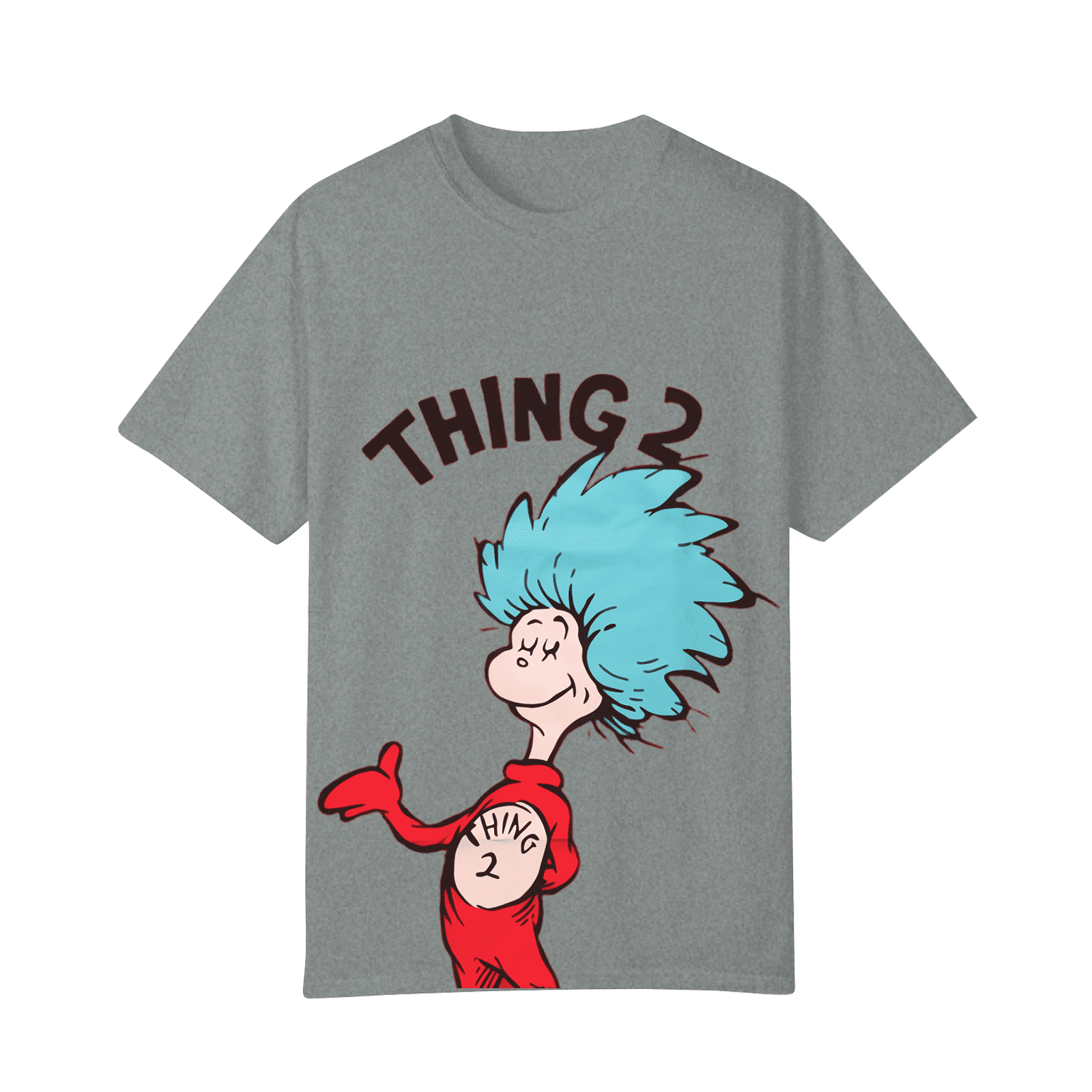 Colorful Thing 1 and Thing 2 Shirts - Dr. Seuss Book Week Costume Tees ...