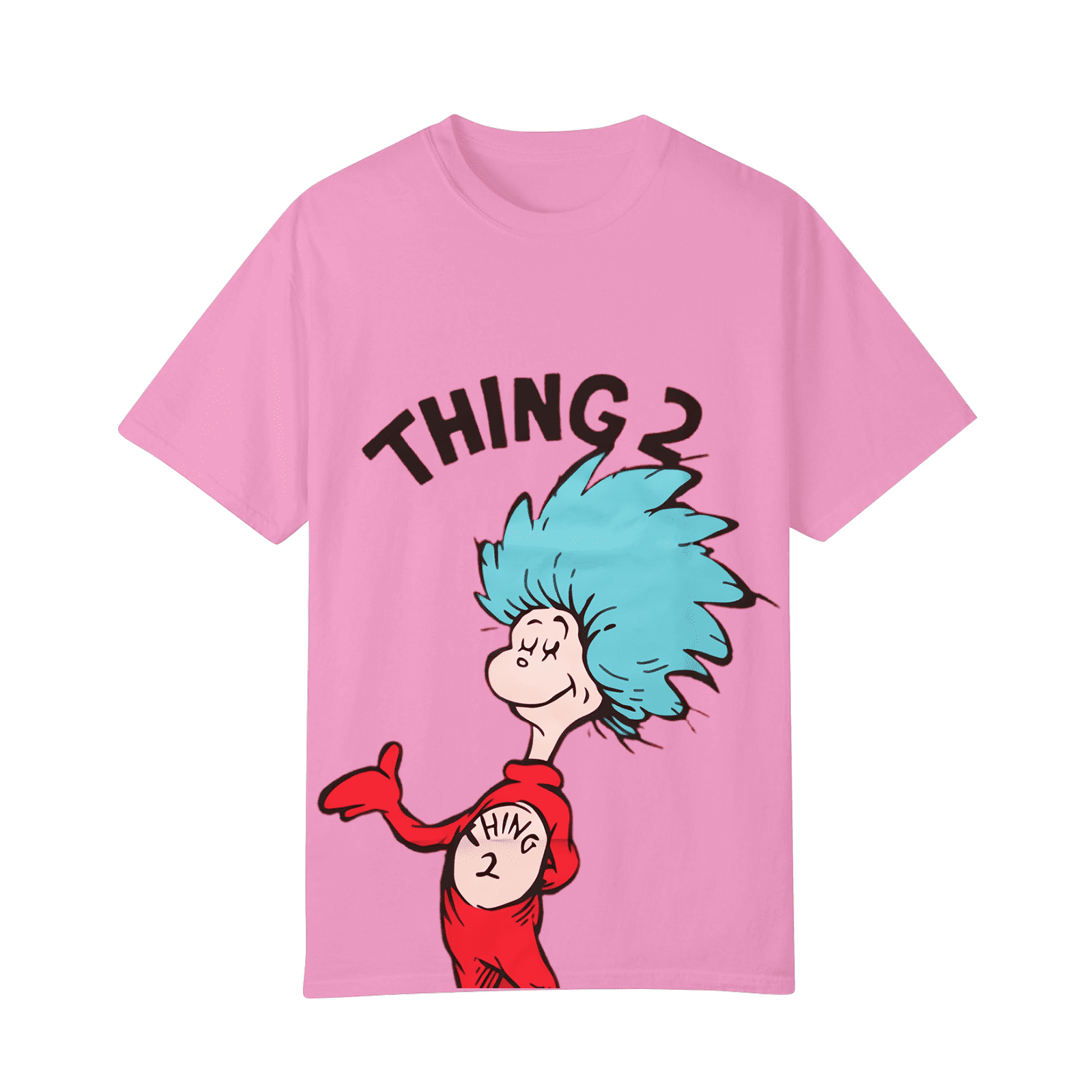 Colorful Thing 1 and Thing 2 Shirts - Dr. Seuss Book Week Costume Tees ...