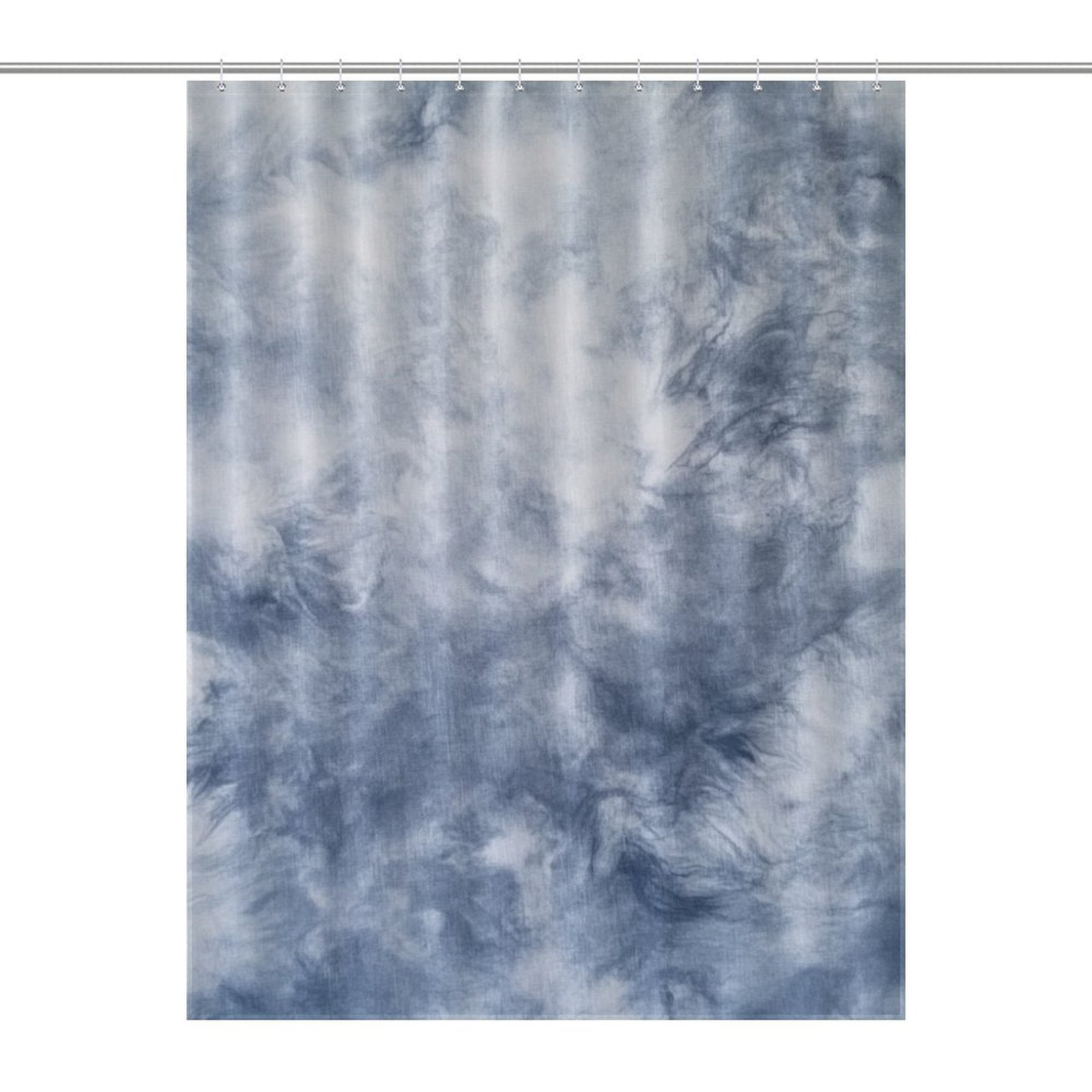 Colorful Tie Dye Vortex Cloth Fabric Bathroom Decor Set with Hooks ...