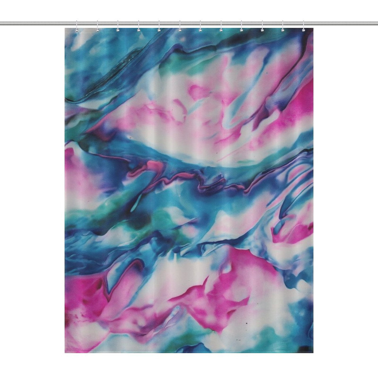 Colorful Tie Dye Vortex Shower Curtain for Bathroom Bath Curtain ...