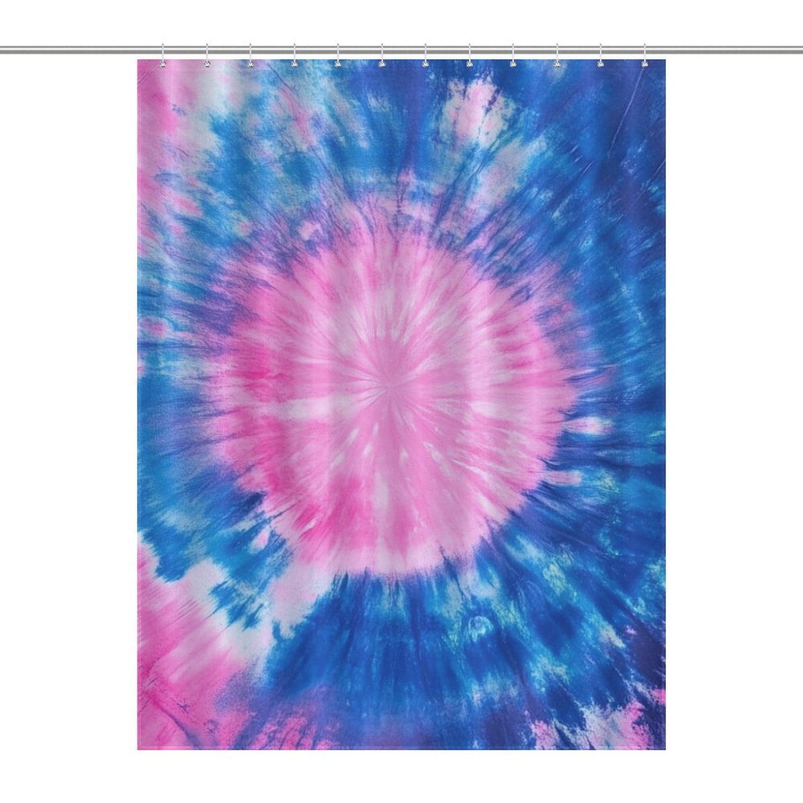 Colorful Tie Dye Vortex Shower Curtain for Bathroom Bath Curtain ...