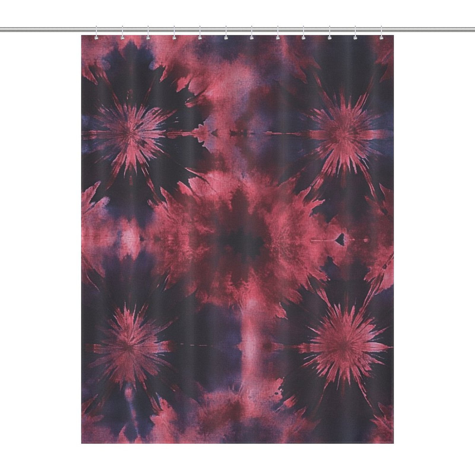 Colorful Tie Dye Vortex Shower Curtain for Bathroom Bath Curtain ...