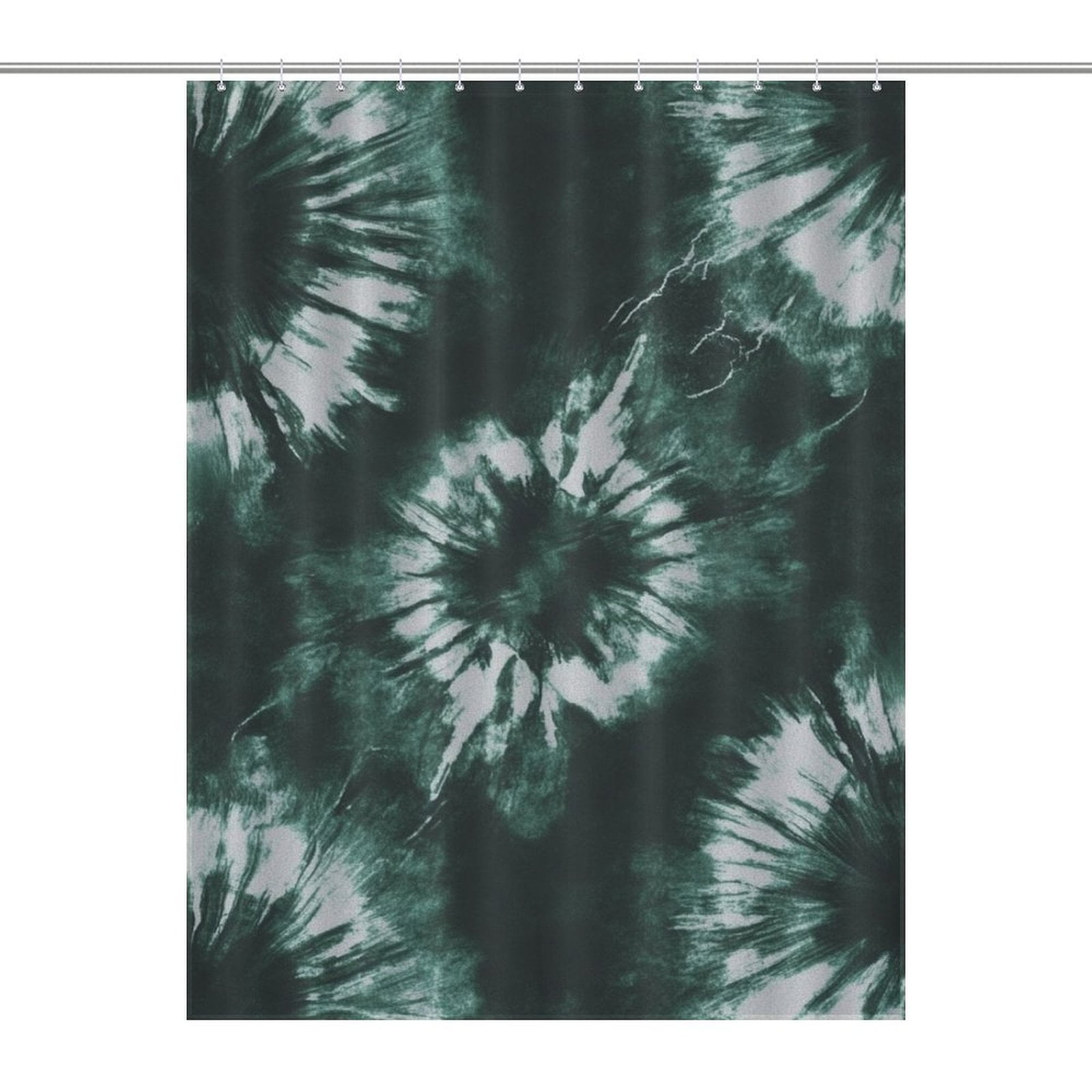 Colorful Tie Dye Vortex Shower Curtain for Bathroom Bath Curtain ...