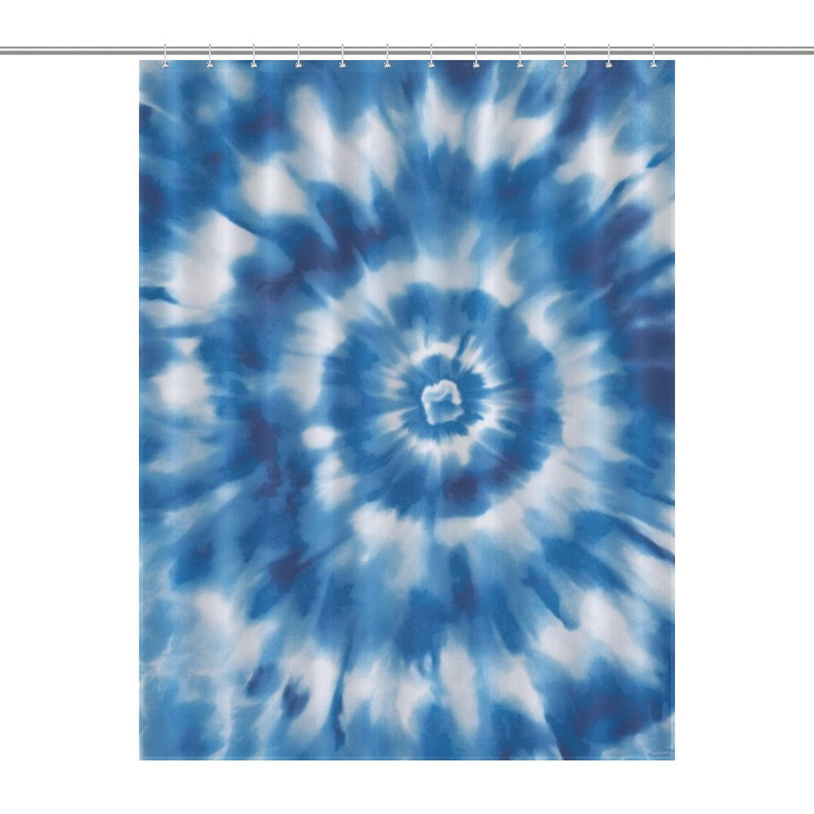 Colorful Tie Dye Vortex Shower Curtain for Bathroom Bath Curtain ...