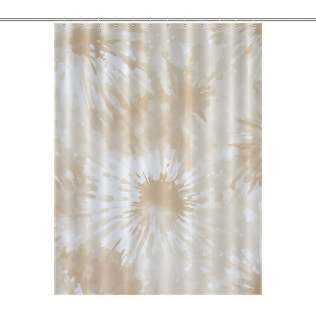 Colorful Tie Dye Vortex Shower Curtains - Bath Shower Curtain Set with ...