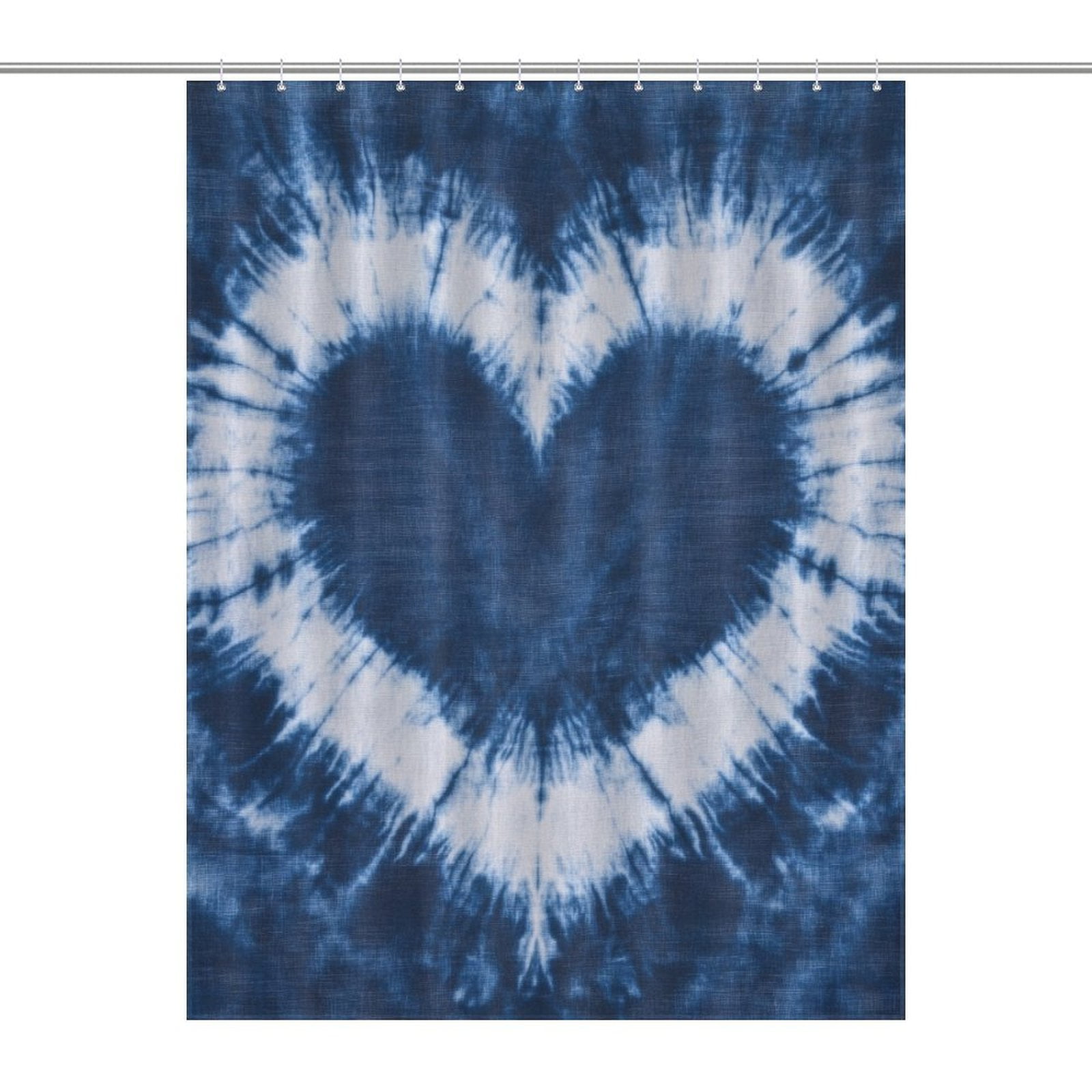 Colorful Tie Dye Vortex Shower Curtains - Bath Shower Curtain Set with ...