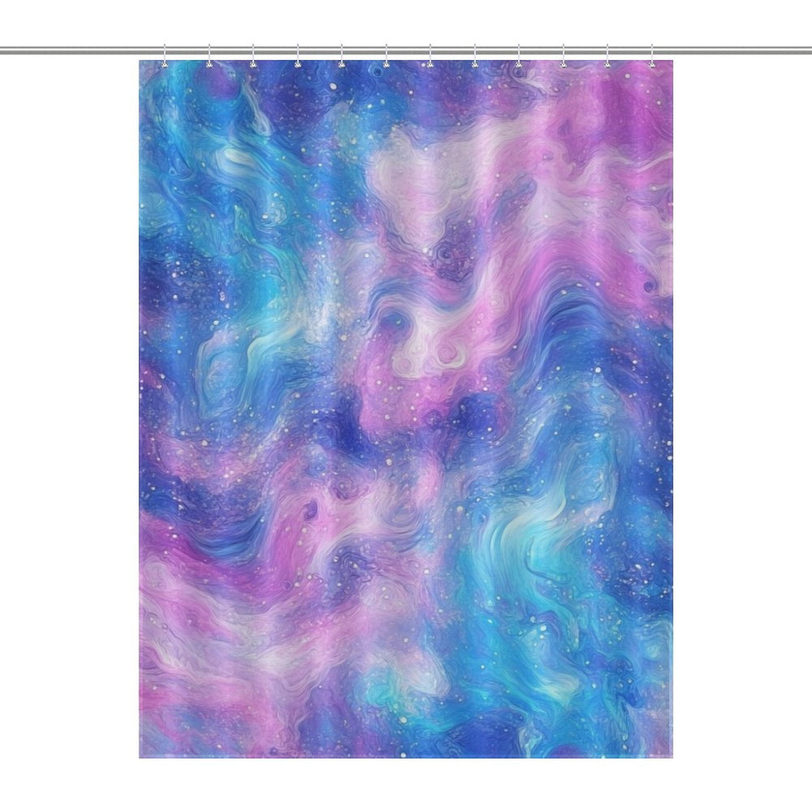 Colorful Tie Dye Vortex Shower Curtains - Bath Shower Curtain Set with ...