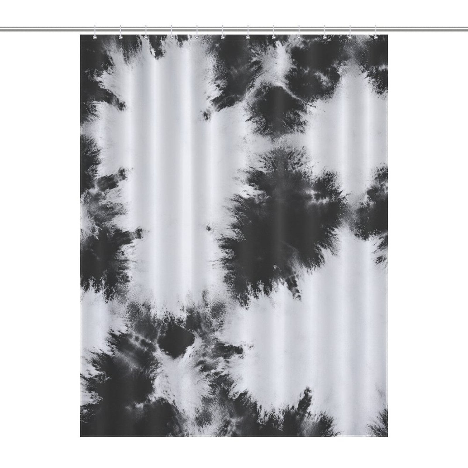 Colorful Tie Dye Vortex Shower Curtains - Bath Shower Curtain Set with ...