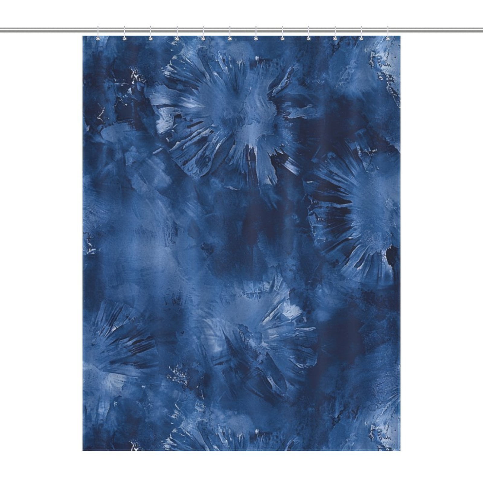 Colorful Tie Dye Vortex Shower Curtains - Bath Shower Curtain Set with ...