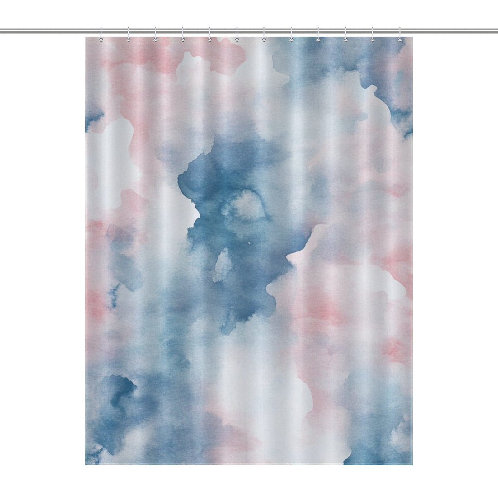 Colorful Tie Dye Vortex Shower Curtains - Bath Shower Curtain Set with ...