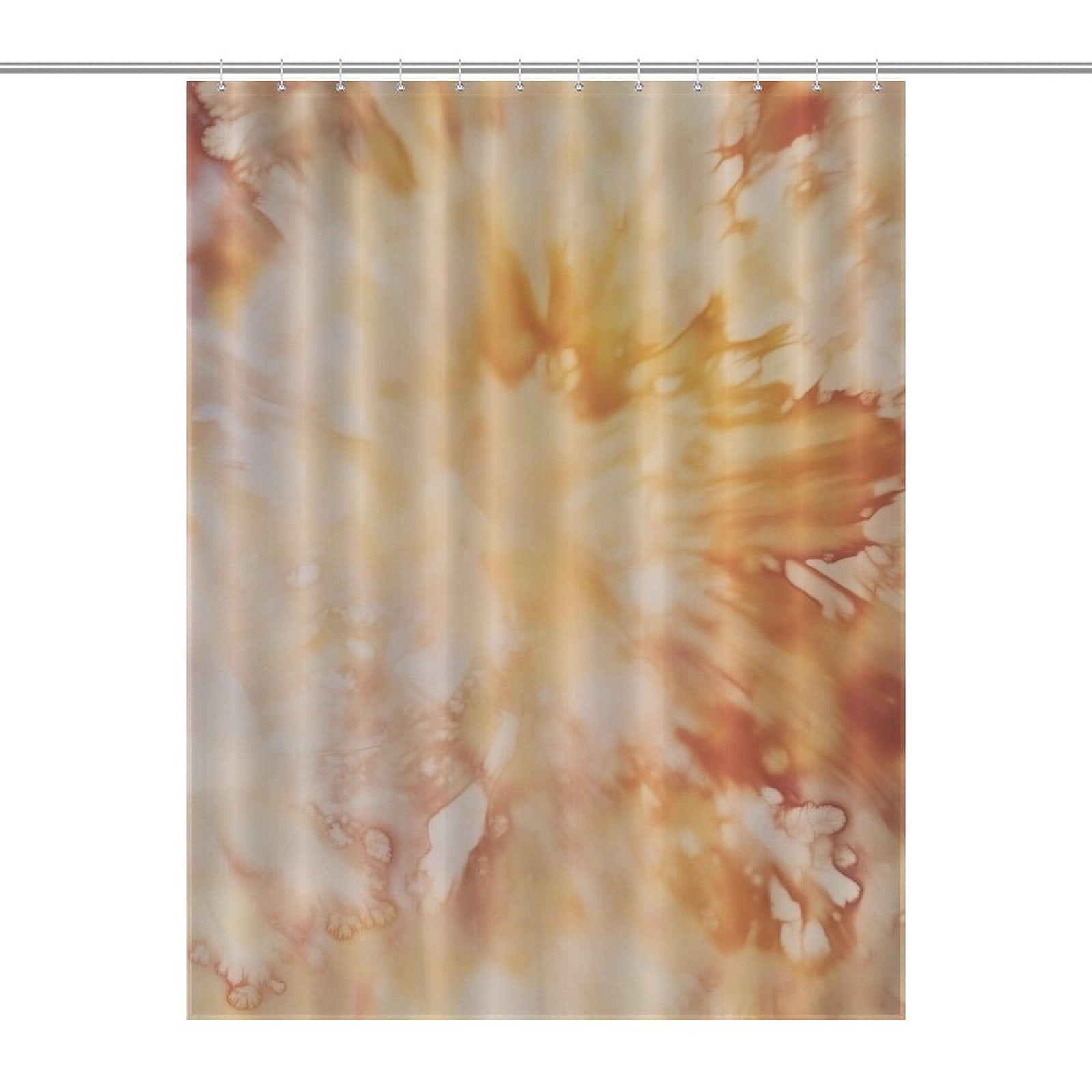 Colorful Tie Dye Vortex Shower Curtains - Bath Shower Curtain Set with ...