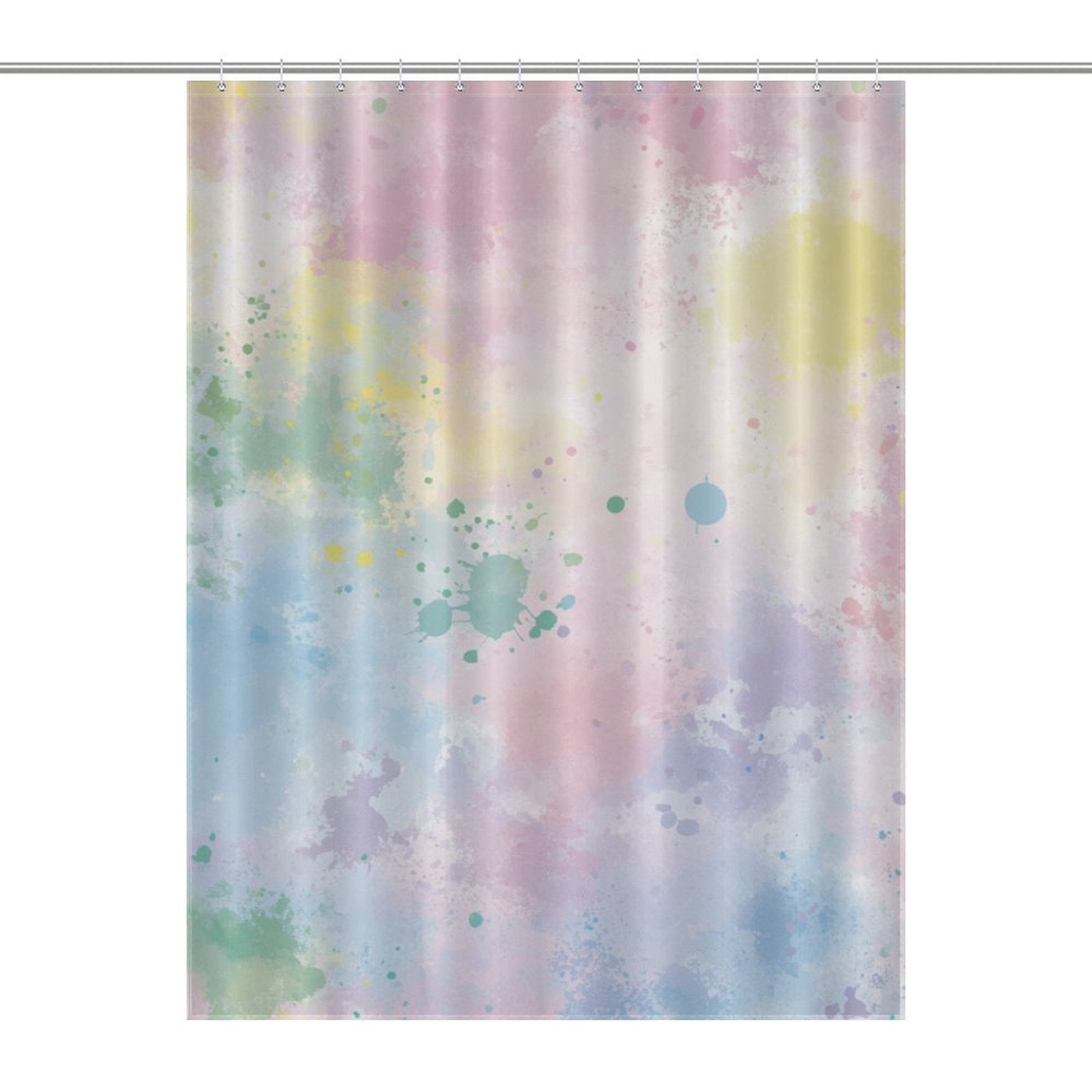 Colorful Tie Dye Vortex Shower Curtains - Bath Shower Curtain Set with ...