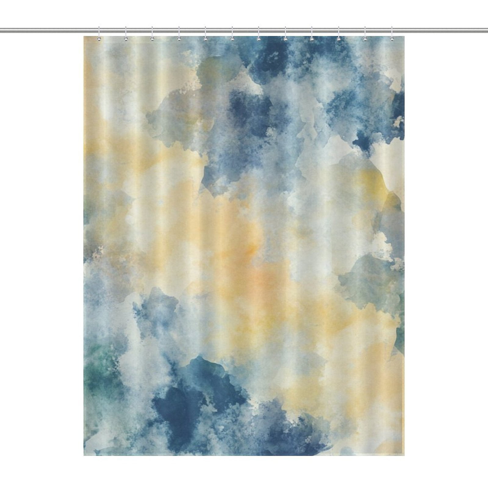 Colorful Tie Dye Vortex Shower Curtains - Bath Shower Curtain Set with ...