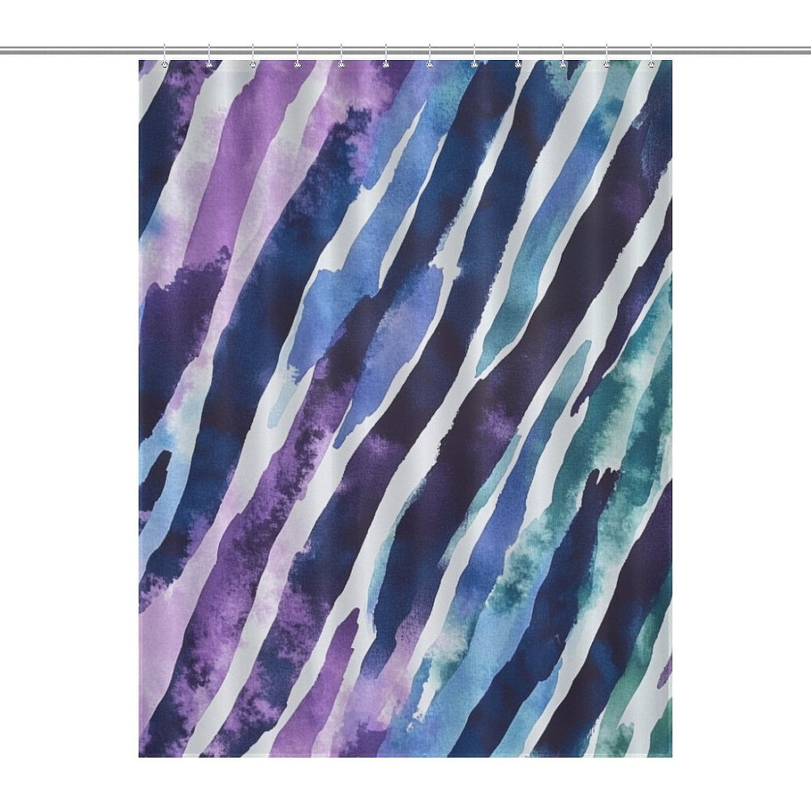 Colorful Tie Dye Vortex Shower Curtains - Bath Shower Curtain Set with ...