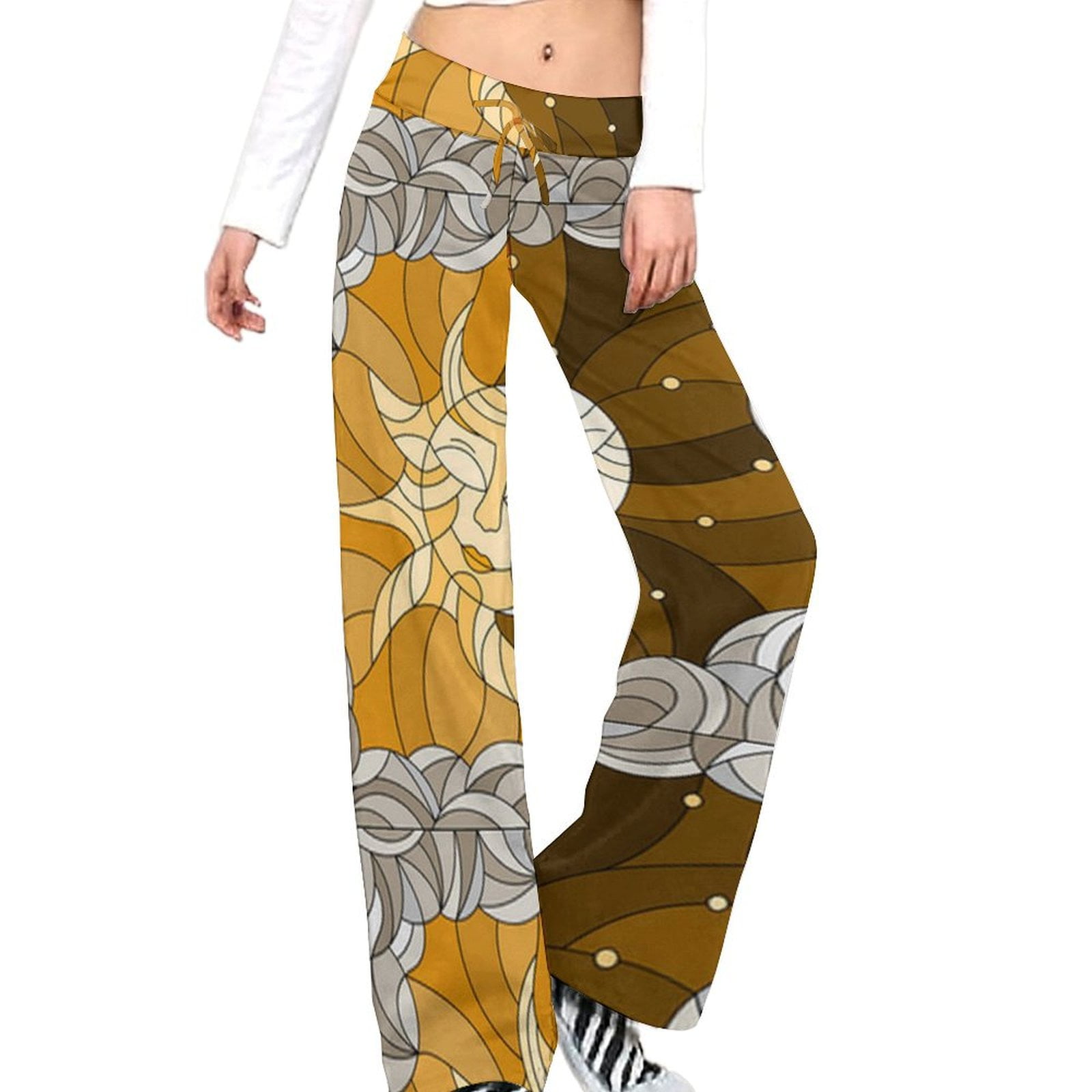 Colorful Tie Dye Vortex Summer Sundress for Curve Women Casual Pattern ...