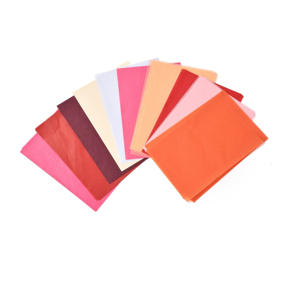Colorful Tissue Paper Gift Wrapping Paper Rectangle Mixed Color 100pcs ...