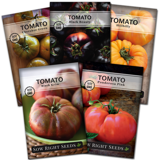 Sow Right Seeds Non Gmo Colorful Tomato Seed Collection 5 Pack