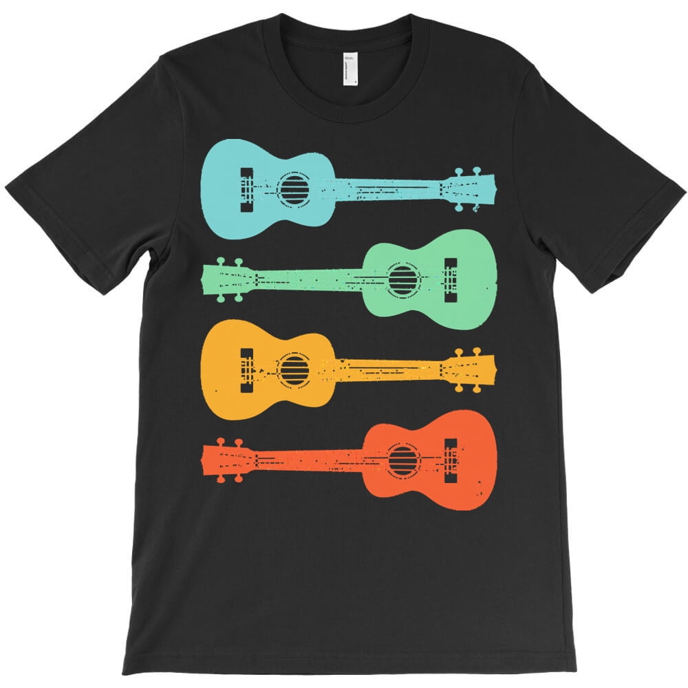 Colorful Ukulele Cool Retro Colors Themed Funny and Cute Music and ...
