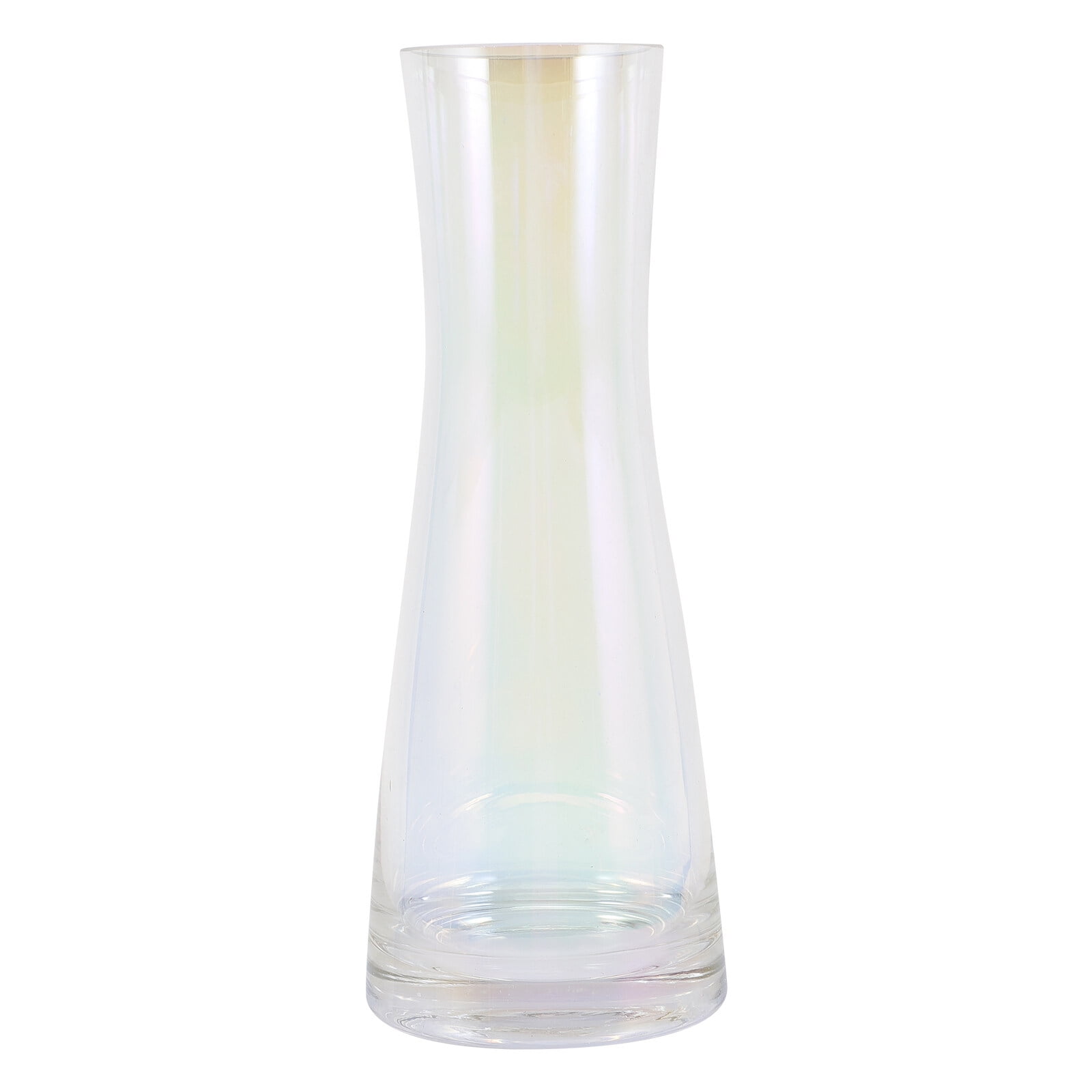 Colorful Vase Tall Clear Glass Vases Centerpiece Table Decorations ...