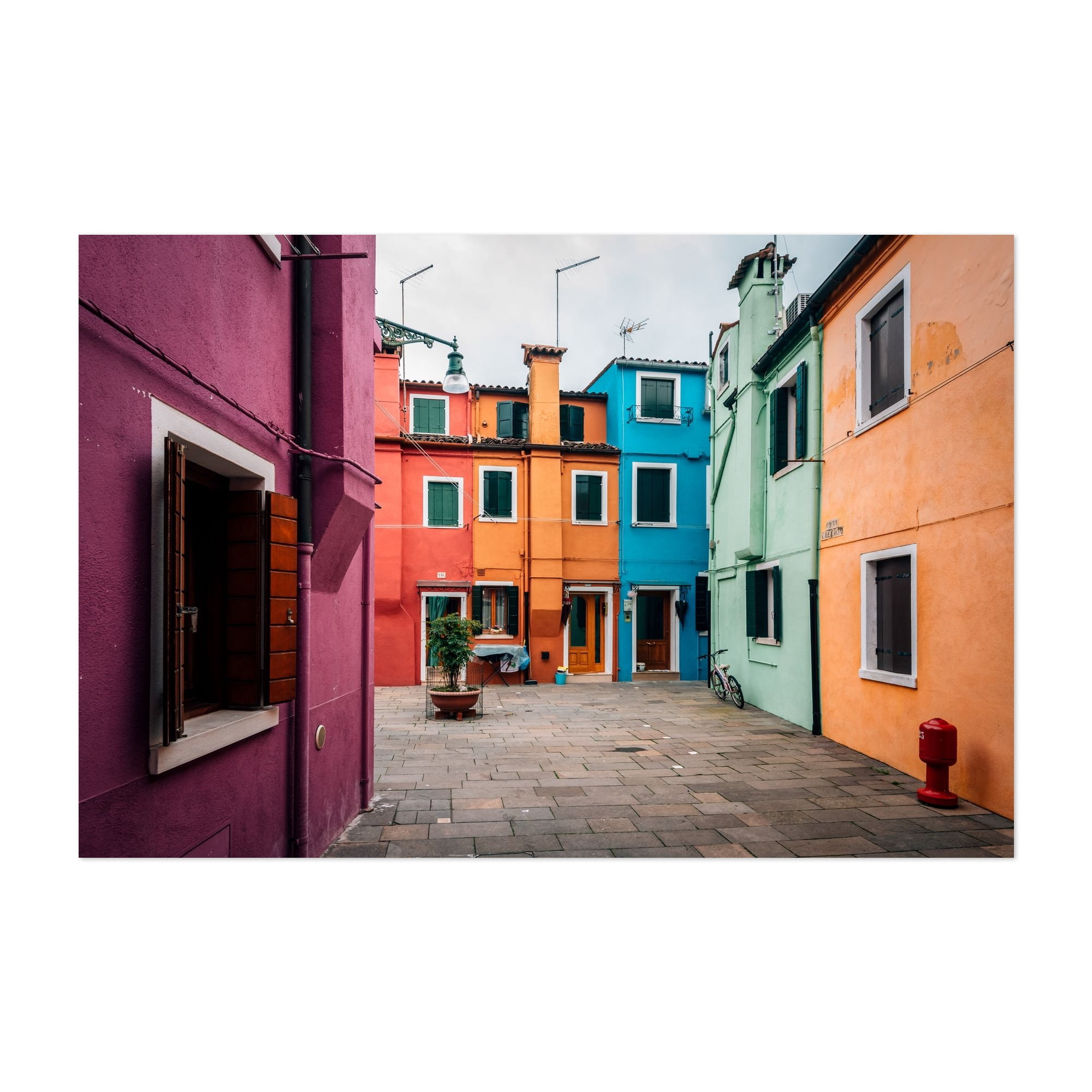 Colorful Venice Streets 03 - Venice Veneto Italy Photography Italian ...