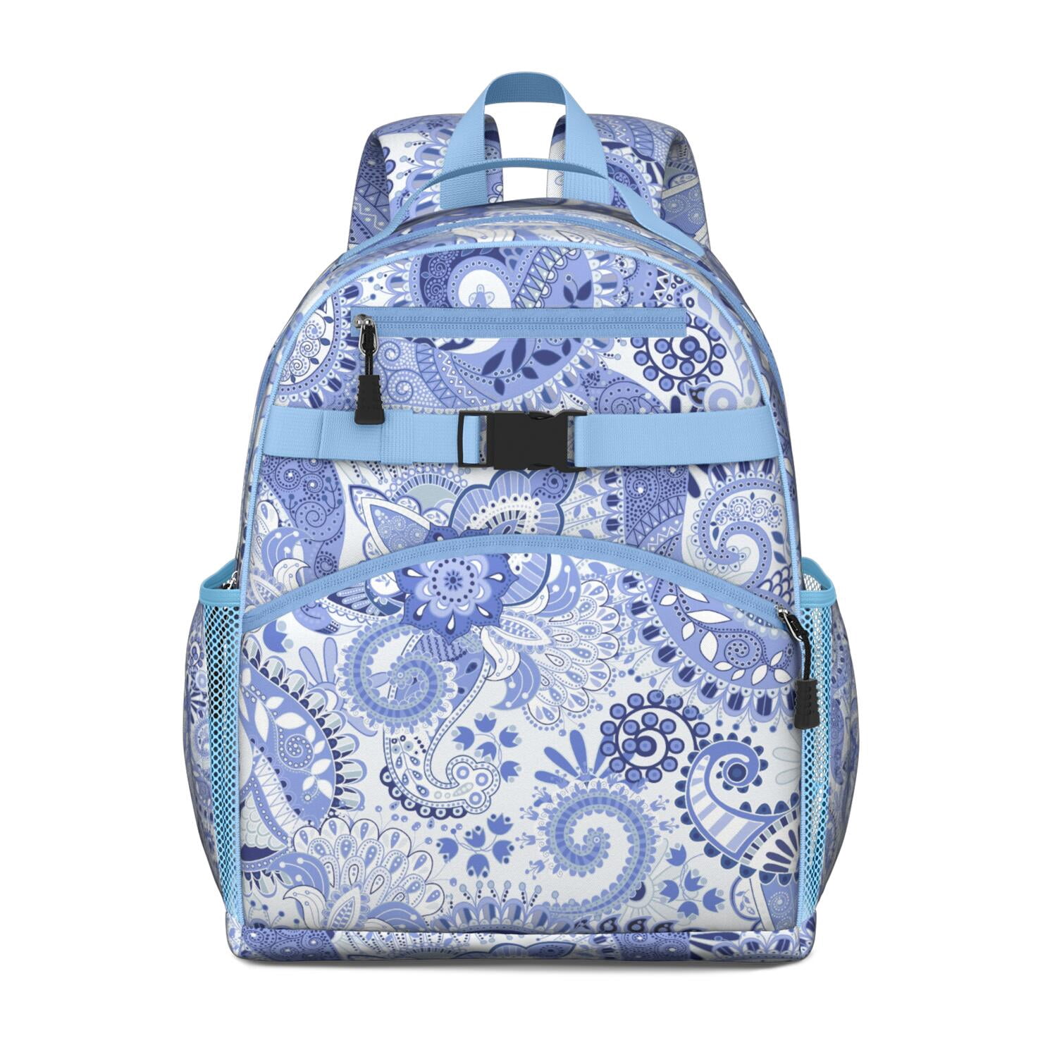 Colorful Vibrant Indian Tribal Paisley Boho Design Student Backpack ...