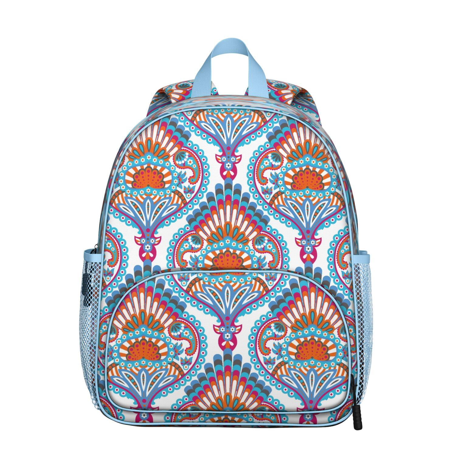 Colorful Vibrant School Backpack - Waterproof Ergonomic Student Daypack ...