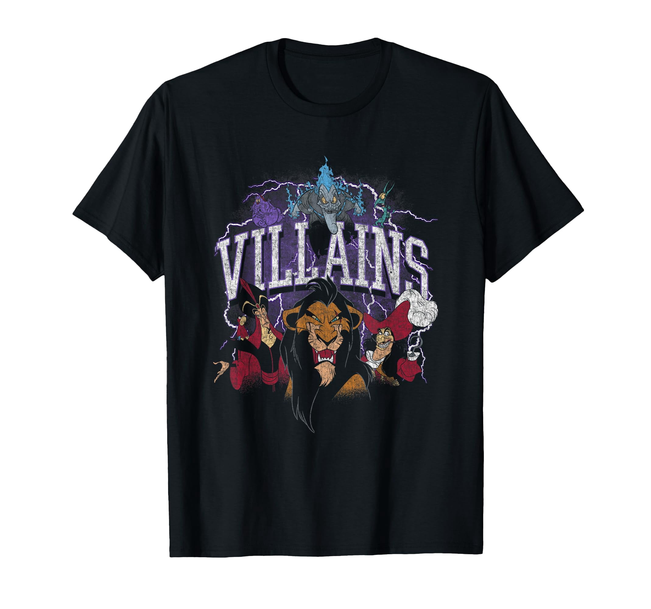 Colorful Villains Graphic T-Shirt for Fans of Animated Antagonists ...