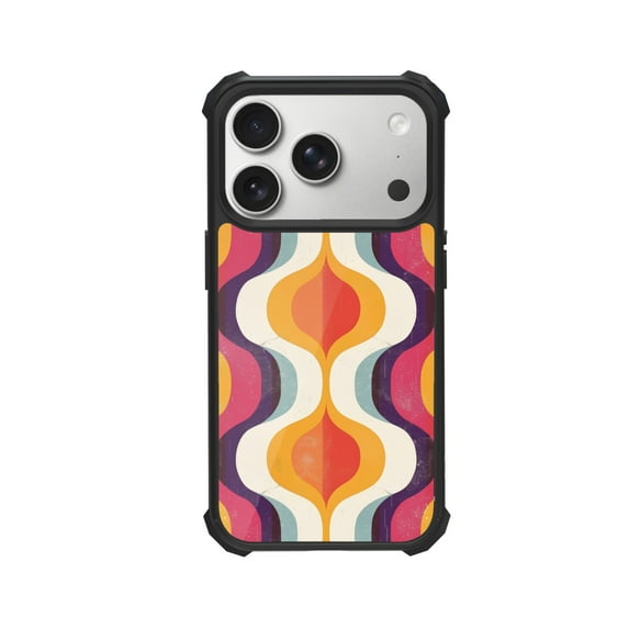 Colorful Waves Dynamic Shockproof Case For iPhone 12 13 14 15 16 Pro ...