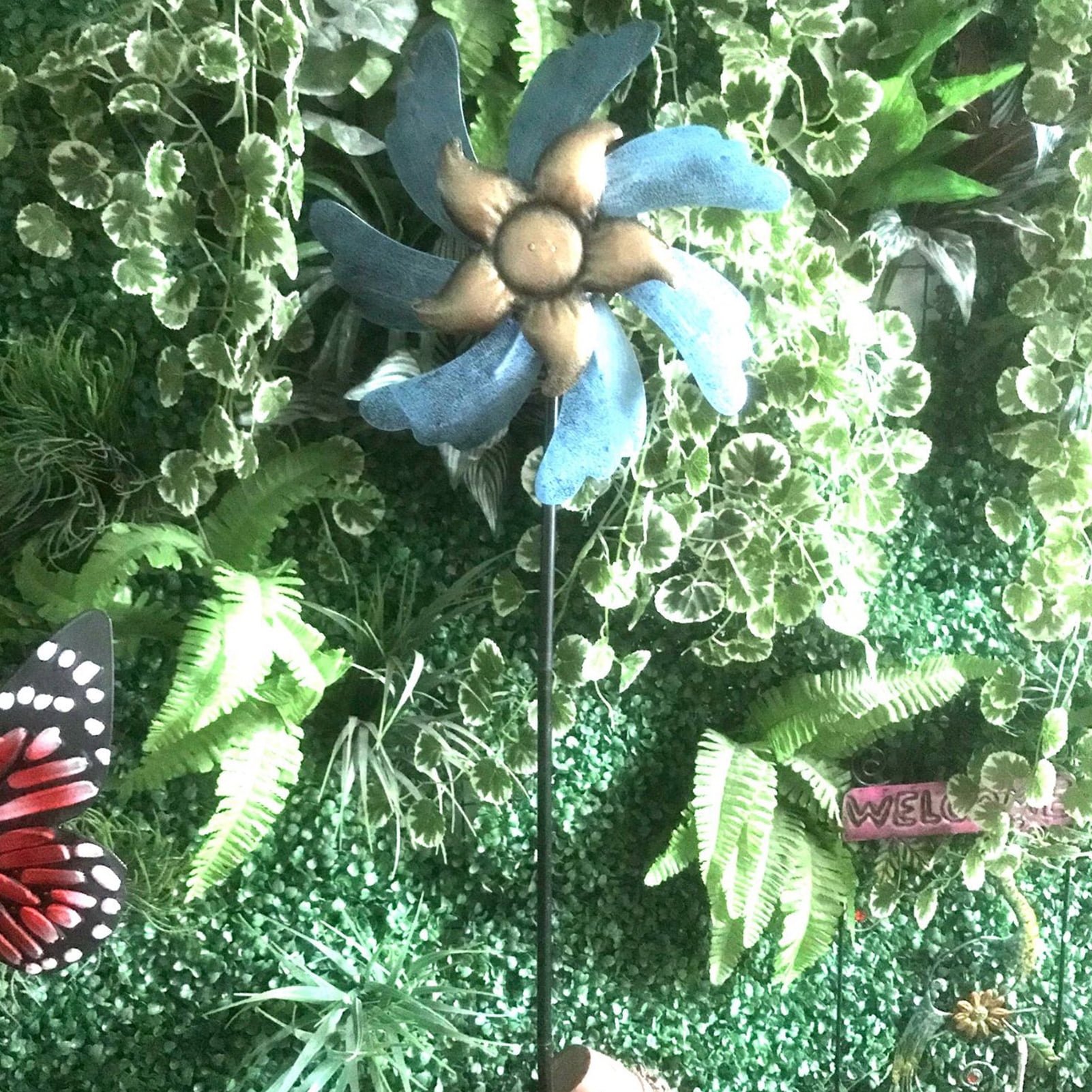 Colorful Weather-resistant Iron Windmill - Waterproof Decorative ...