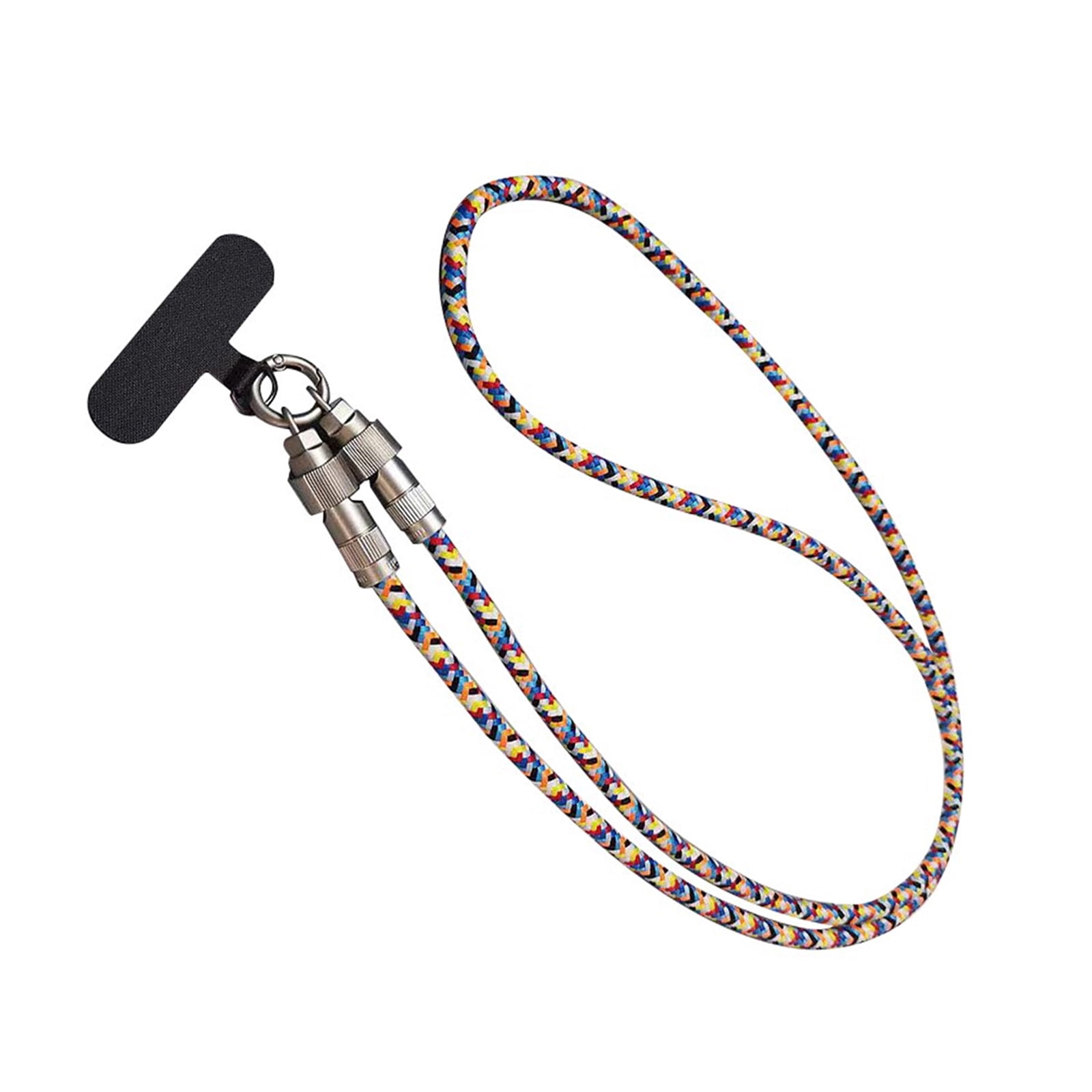 Colorful Weaving Phone Lanyard Data Line 2 in 1 PD60W USB C to USB C ...