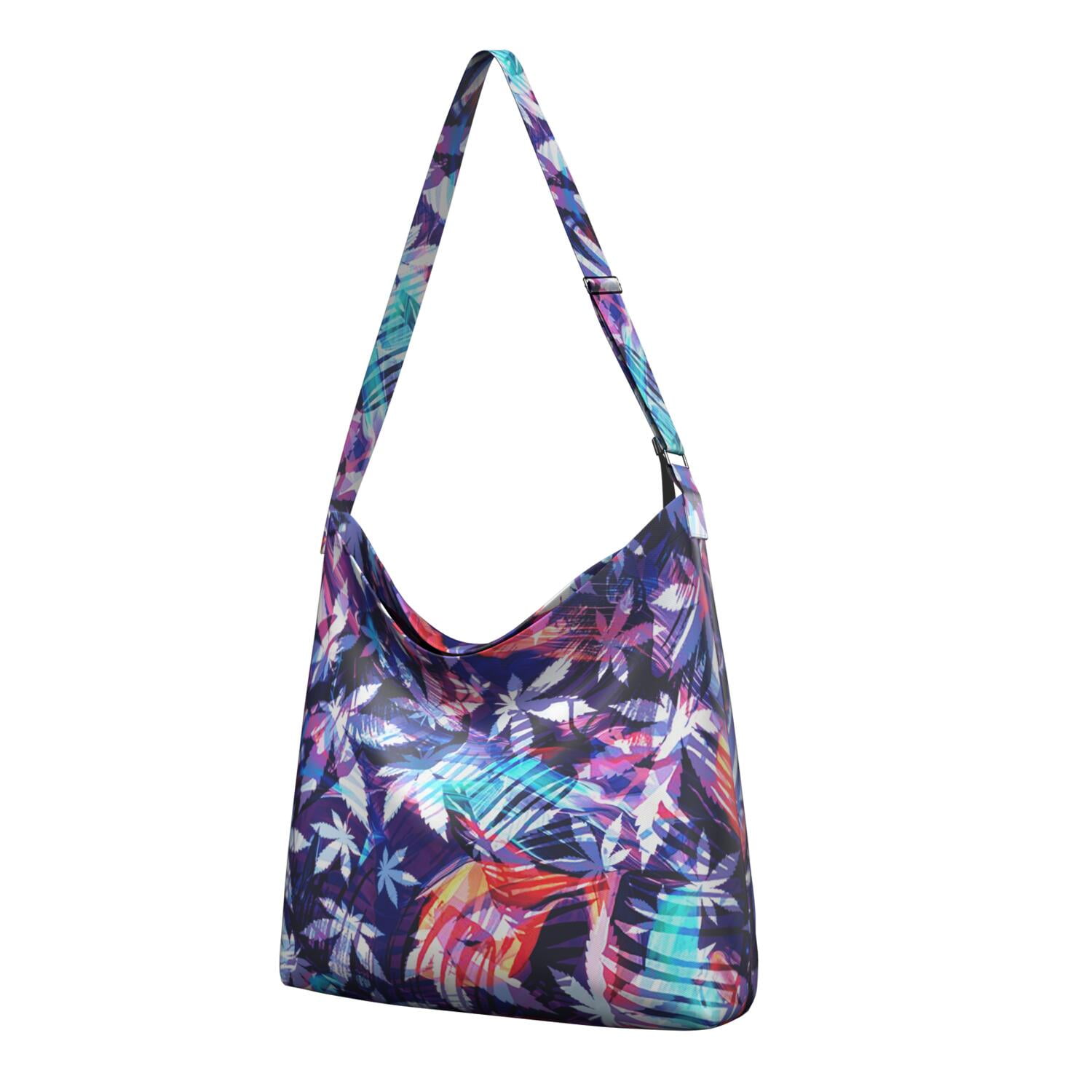 Colorful Weed Crossbody Bag - Minimalist Travel Sling for Women ...