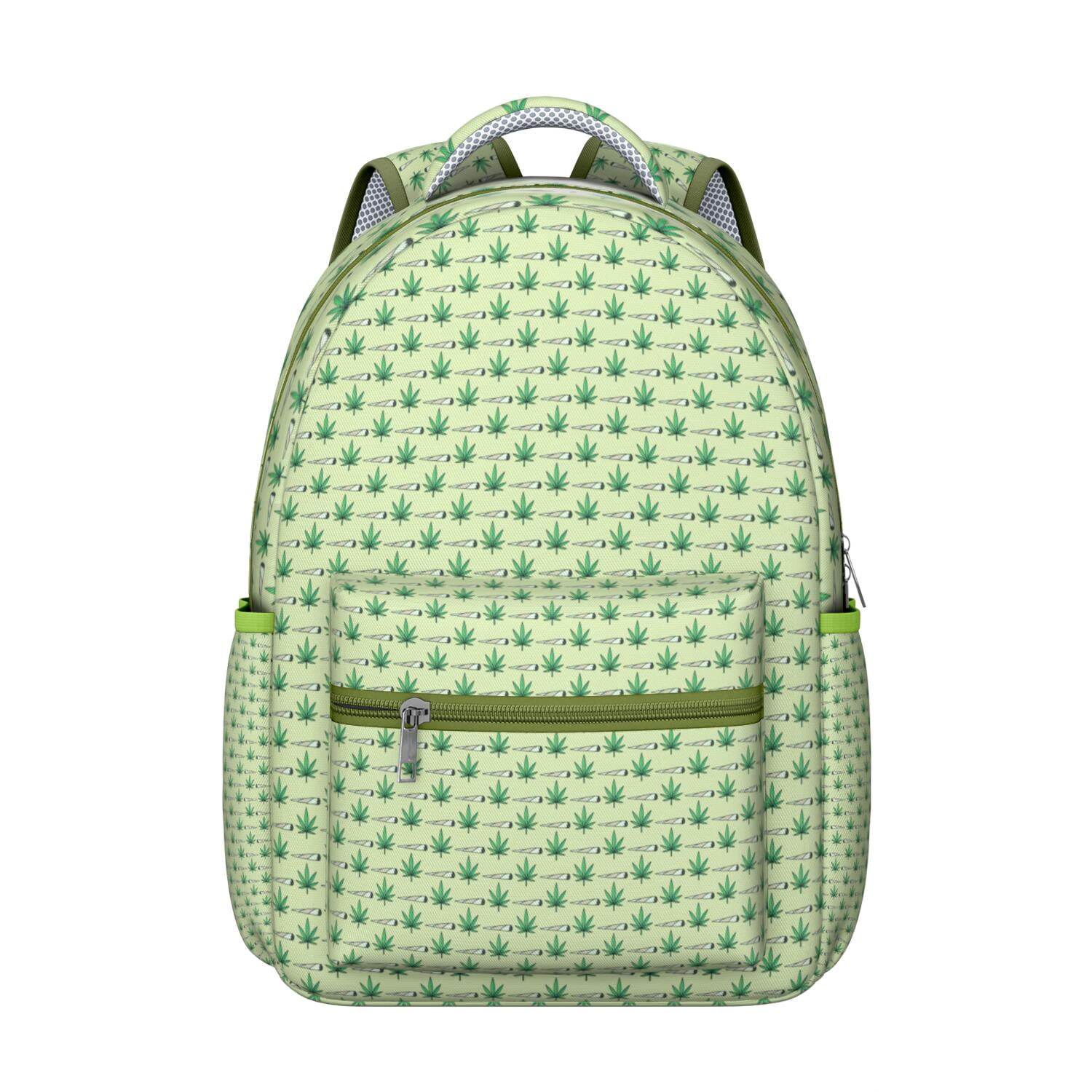 Colorful Weed Minimalist Backpack - Waterproof Ergonomic Daypack for ...