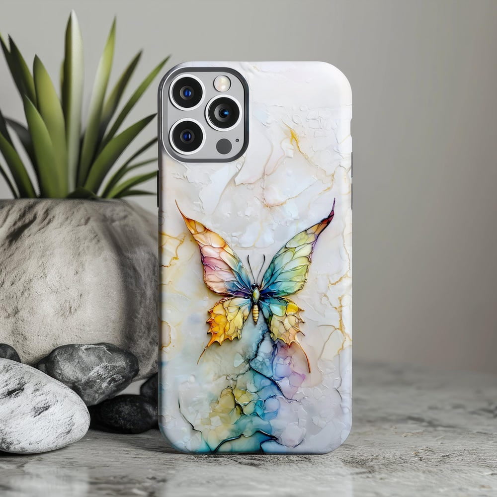 Colorful Whimsical Butterfly Art Design Gift Universal Phone Case for ...