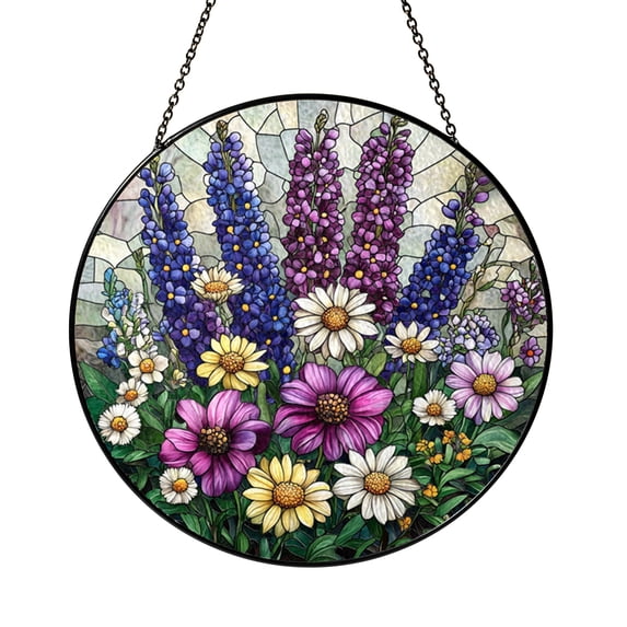 Colorful Wildflower Field Suncatcher – Window Decor - Walmart.com