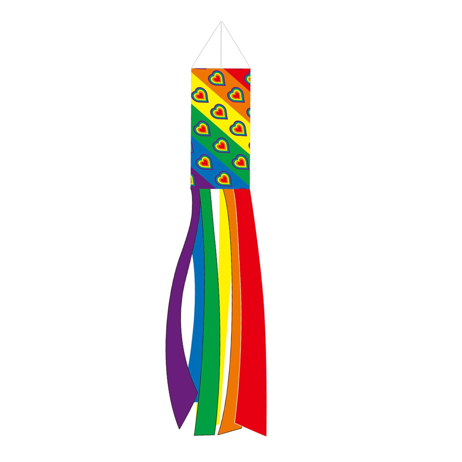 Colorful Windsock Decorations with Long Tails Durable Reliable Windsock ...