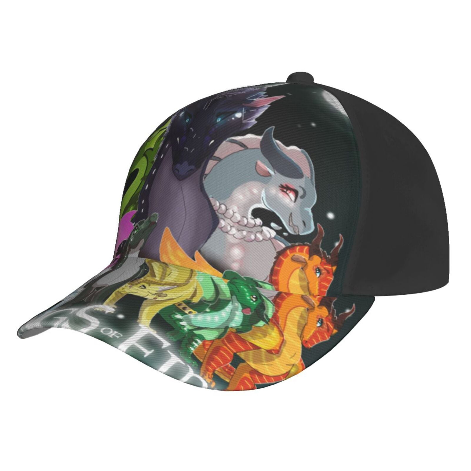 Colorful Wings Of Fire Baseball Cap Adult Unisex Trucker Dad Hat ...