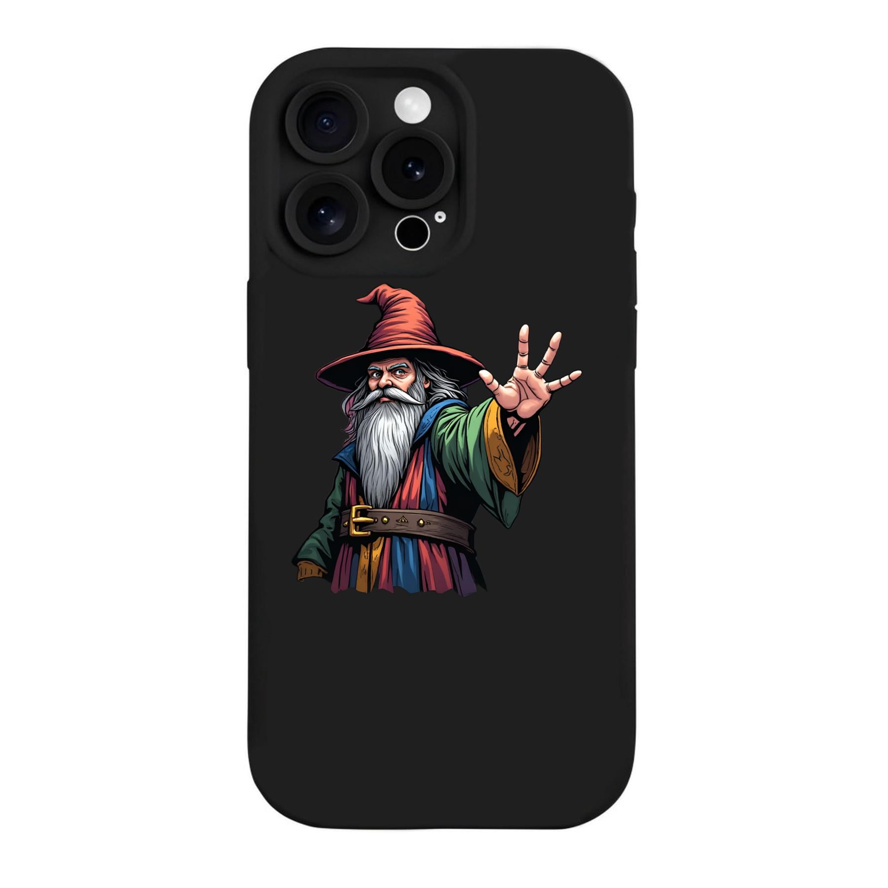 Colorful Wizard Design iPhone 15 Pro Case - Lightweight Yellowing ...