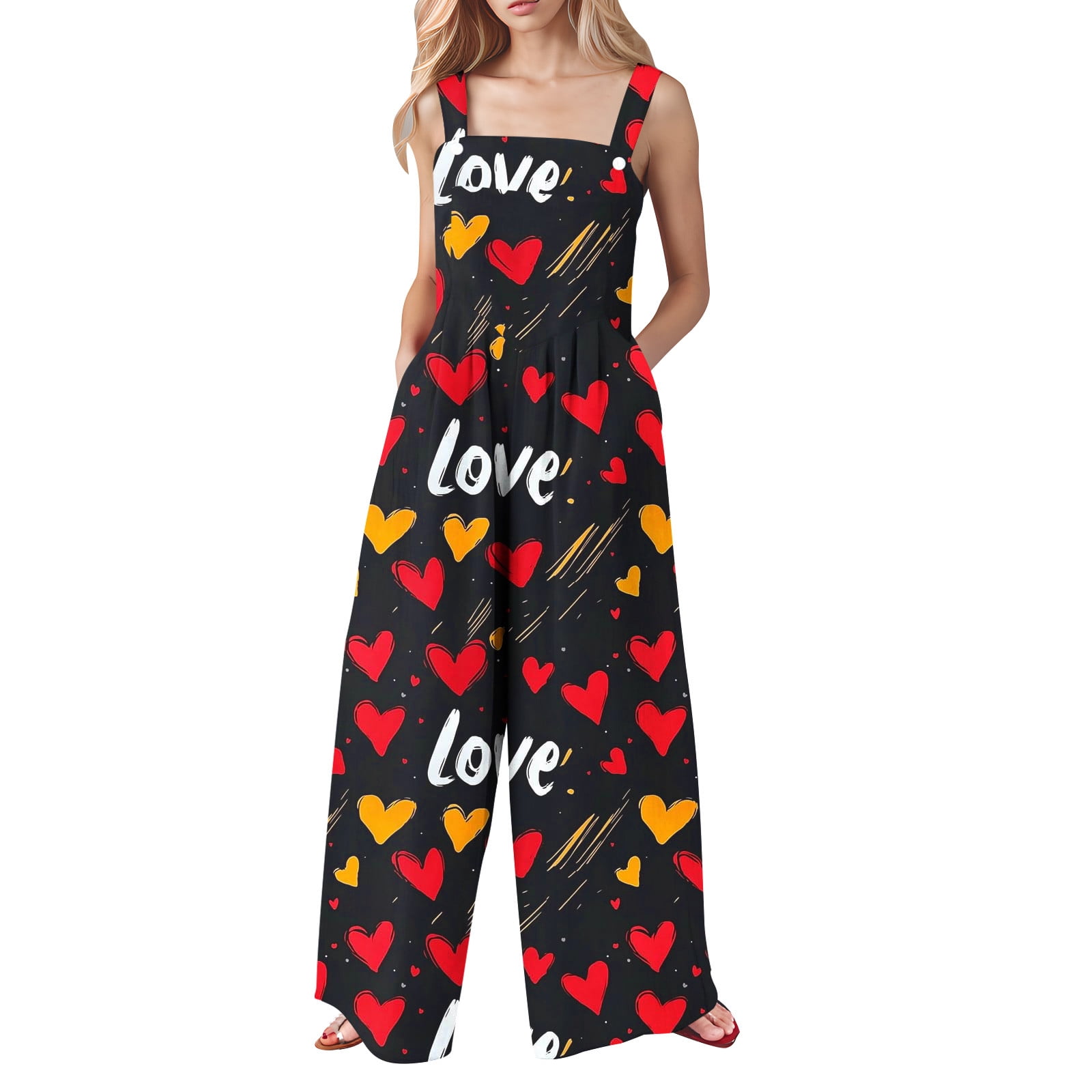 Colorful Womens Brunch Jumpsuits Bib Pants Pants Unitard for Women Faux ...