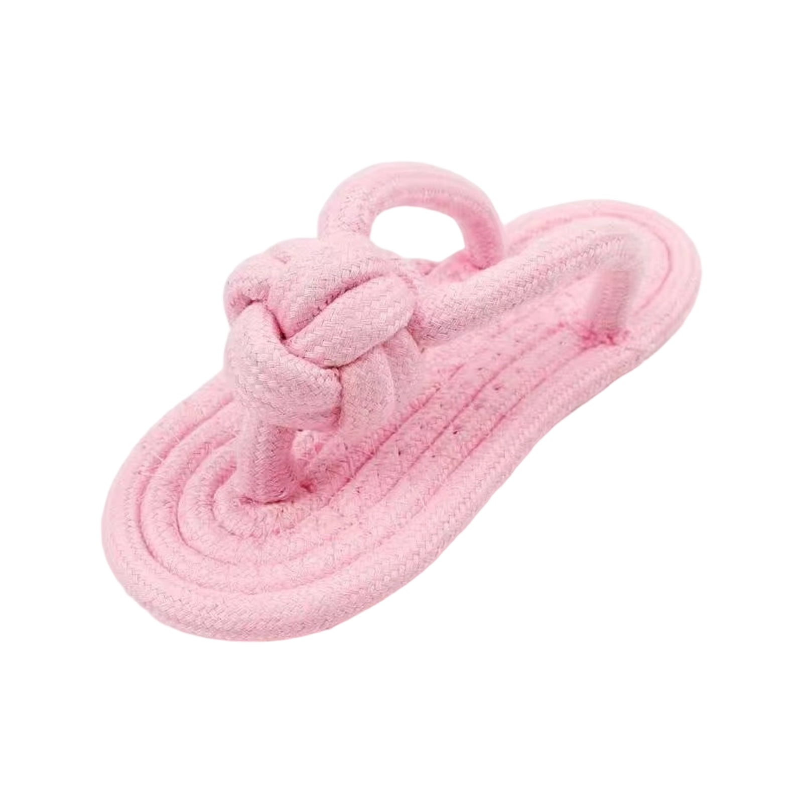 Colorful Woven Pet Chew Toy Slipper Promotes Orals Hygiene Reduces Easy ...
