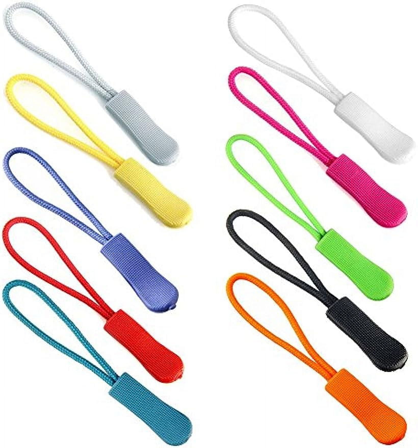Ozmatip Colorful Zipper Pulls Set of 20 for Backpacks Luggage and ...
