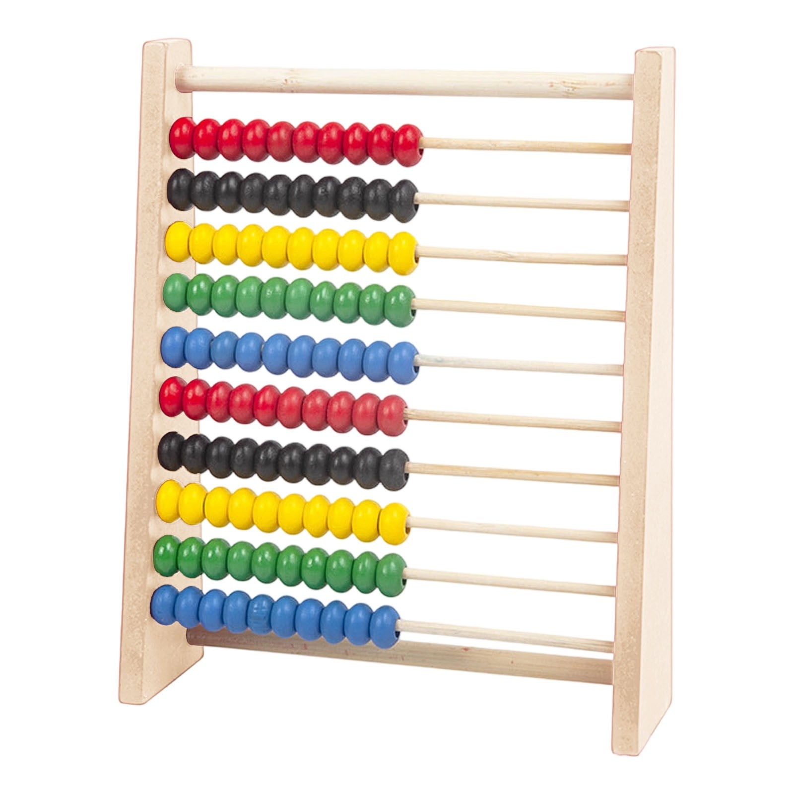 Colorful abacus stand,Wooden Abacus for Ki-ds Math-Counting To-y, Multi ...