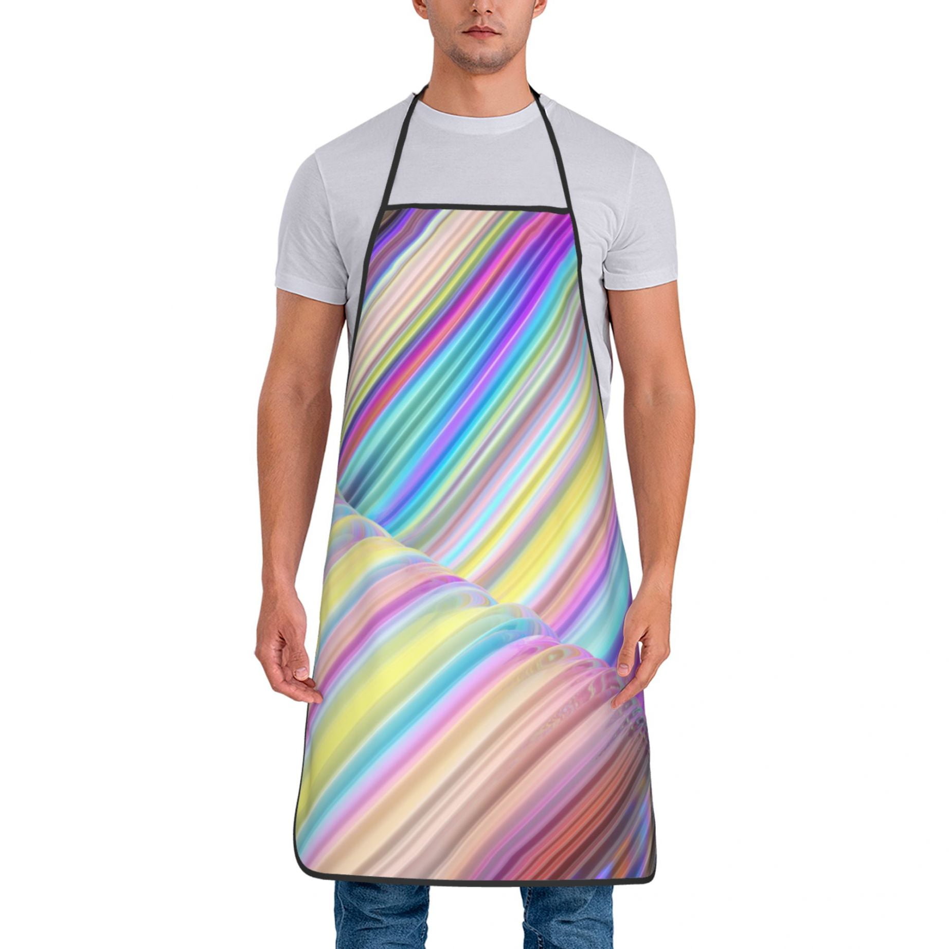 Colorful abstract lava background Aprons for Women Men Waterproof Apron ...
